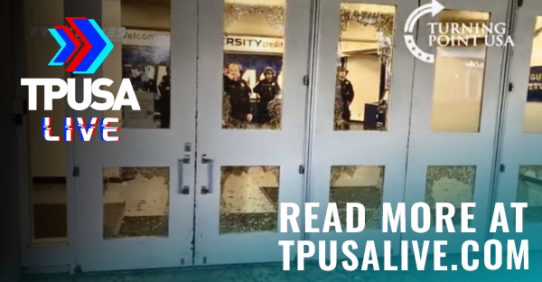 Police Arrest Two Protestors For Vandalism Following TPUSA Event At UC ...